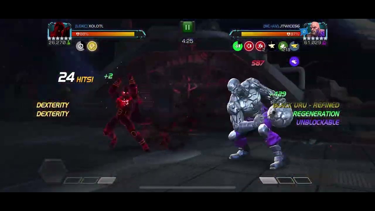Void vs Absorbing Man node 48 AW MCOC - YouTube