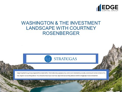 WASHINGTON & THE INVESTMENT LANDSCAPE WITH COURTNEY ROSENBERGER - YouTube