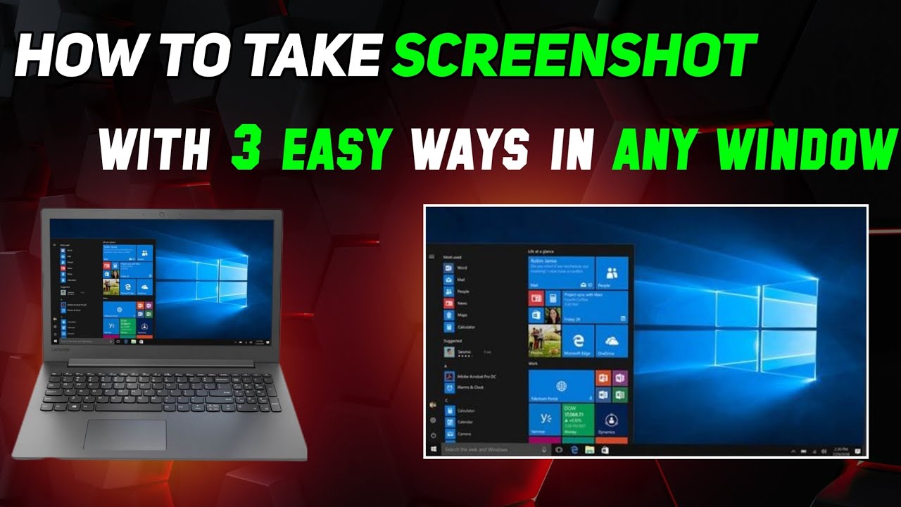 How to take screenshot in computer | computer me screenshot kaise le ...