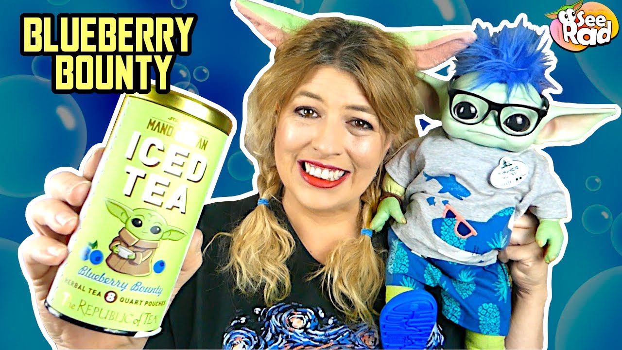 The Mandalorian (GROGU) BLUEBERRY BOUNTY ICED TEA | The Republic of Tea ...