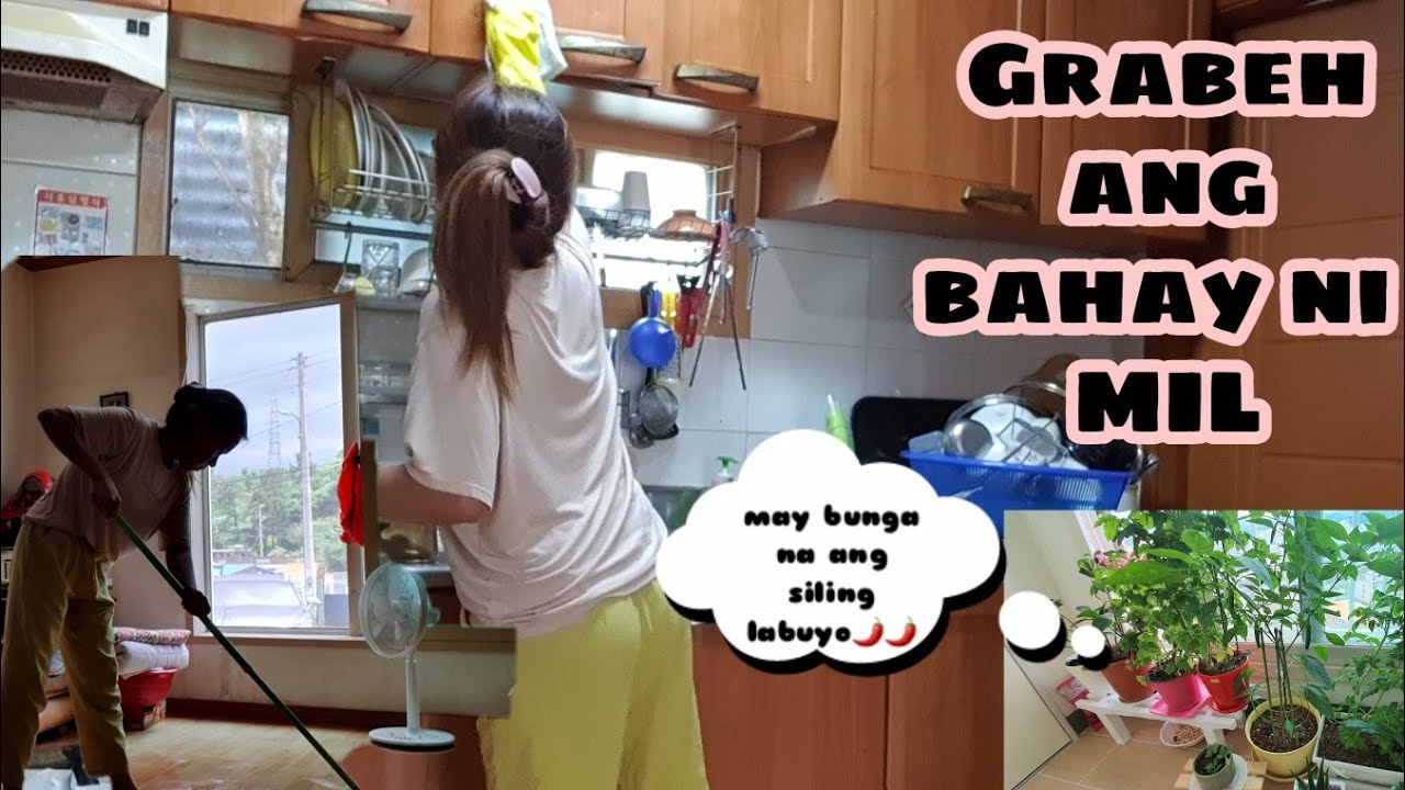 Linis bahay ni MIL | update sa siling labuyo🌶🌶 - YouTube