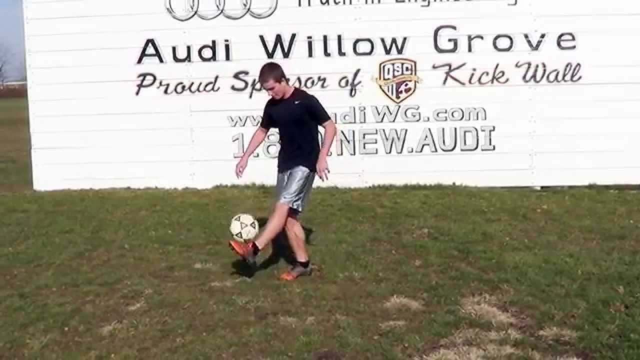 Kyle Woulfe, 100 juggle club, soccer, Quakertown - YouTube