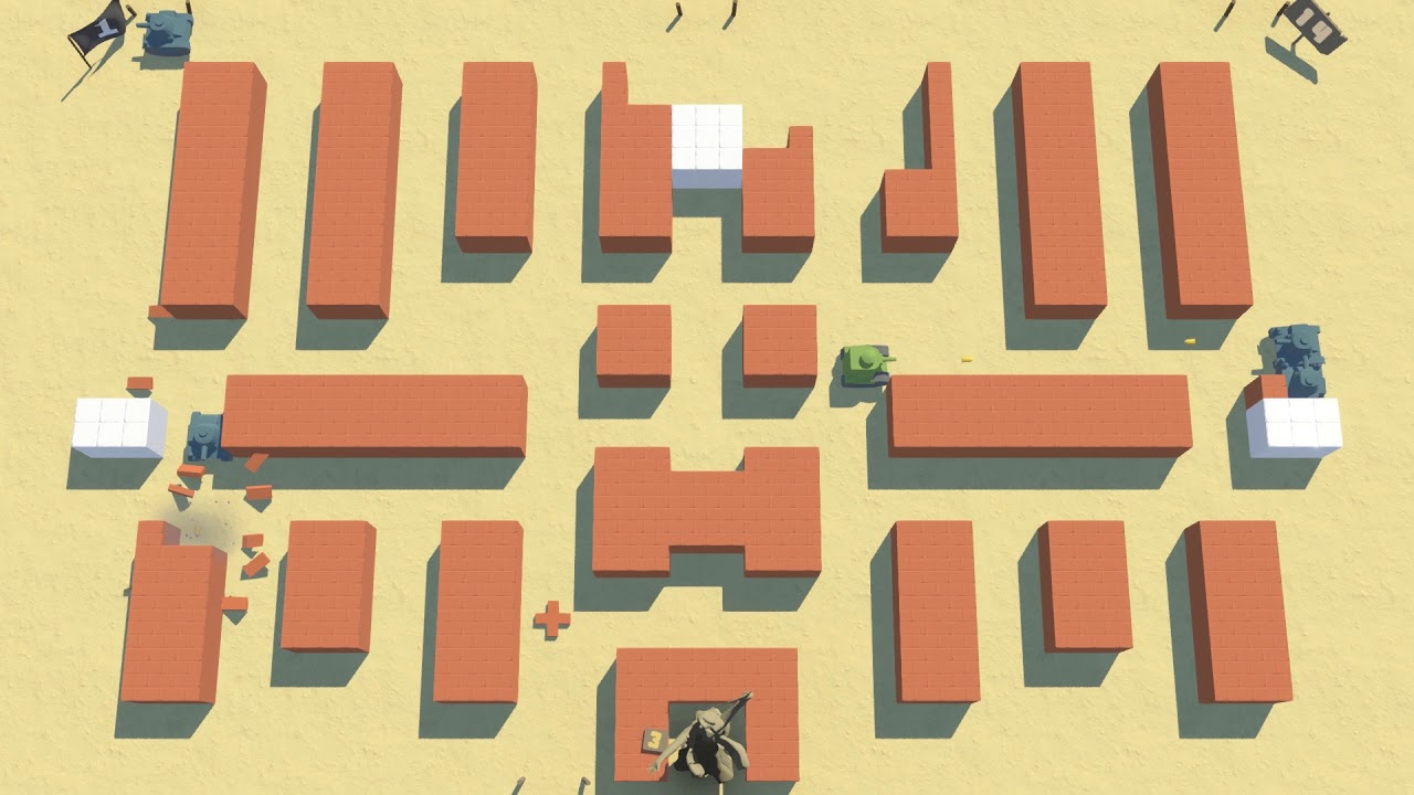 Tank Battle Gameplay / STEAM / Free To Play PC Game 2020 - YouTube