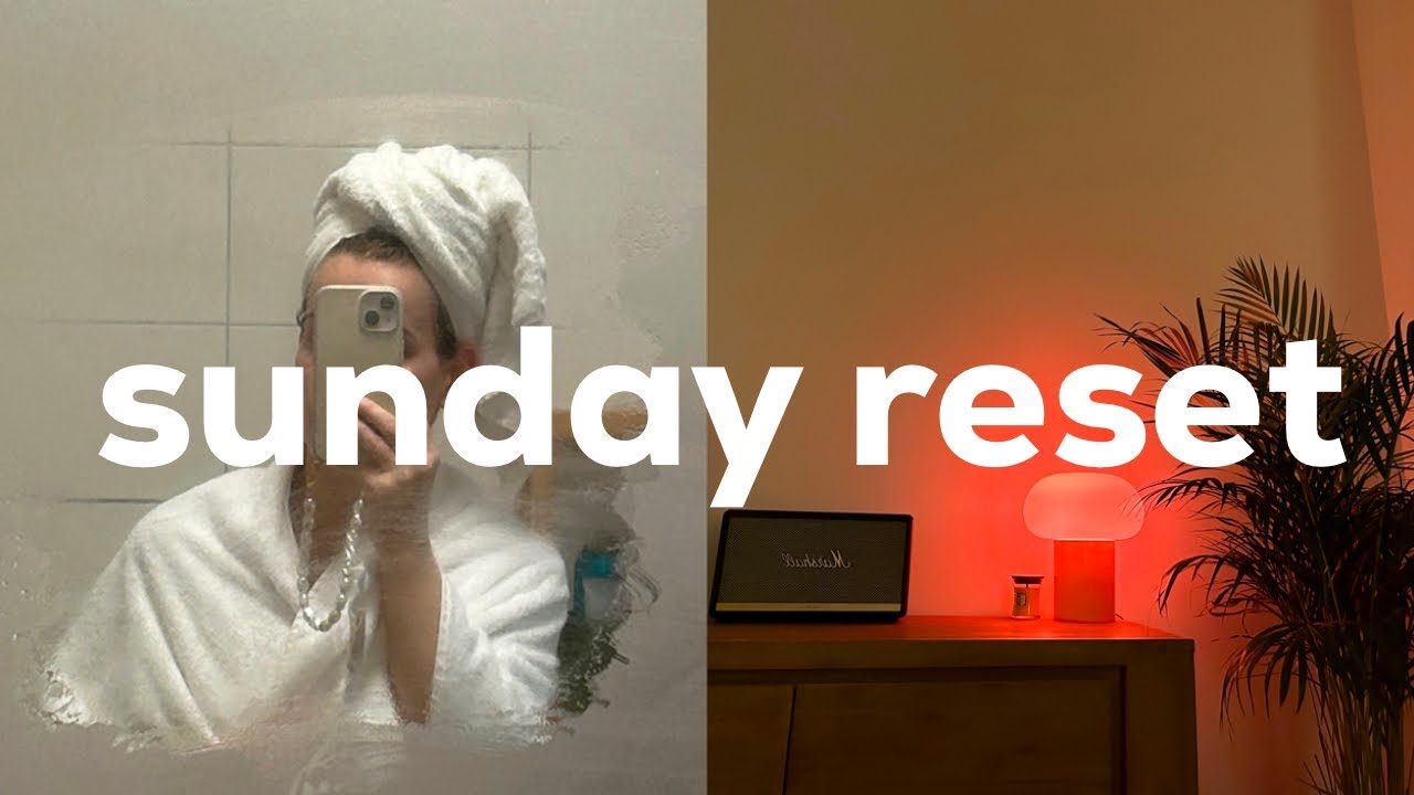 sunday night reset 🌙 my night routine to start a new week - YouTube