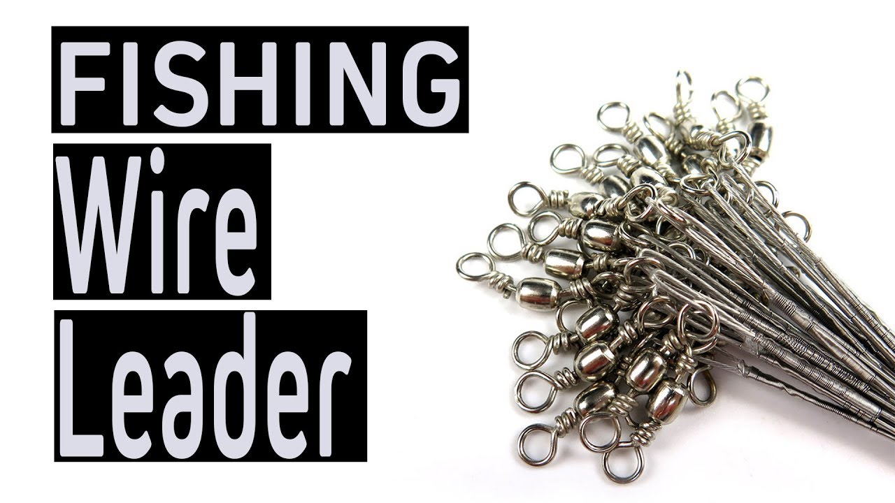 Top Anti-bite Rope Wire Leader Fishing Lead Line Sedal - YouTube