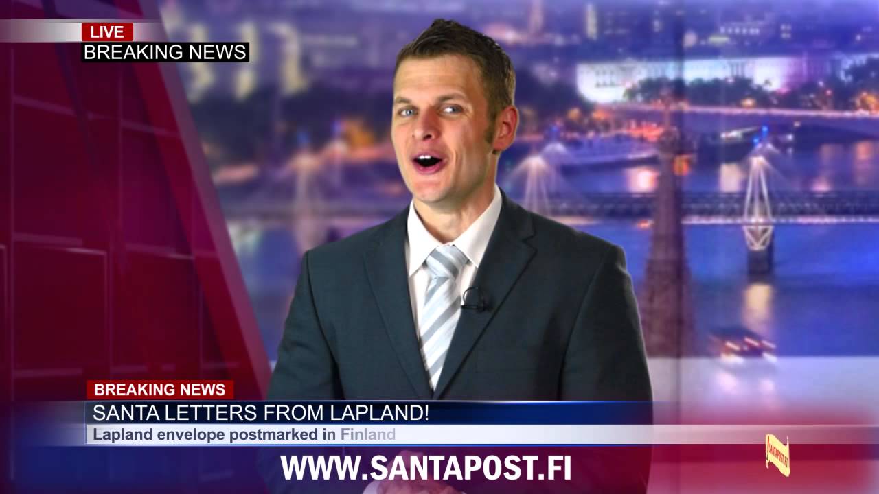 Santa Claus letters from Lapland, Finland, World News - YouTube