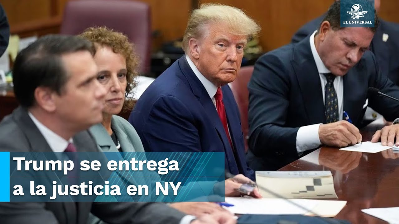 ¿Donald Trump es arrestado en Estados Unidos? - YouTube