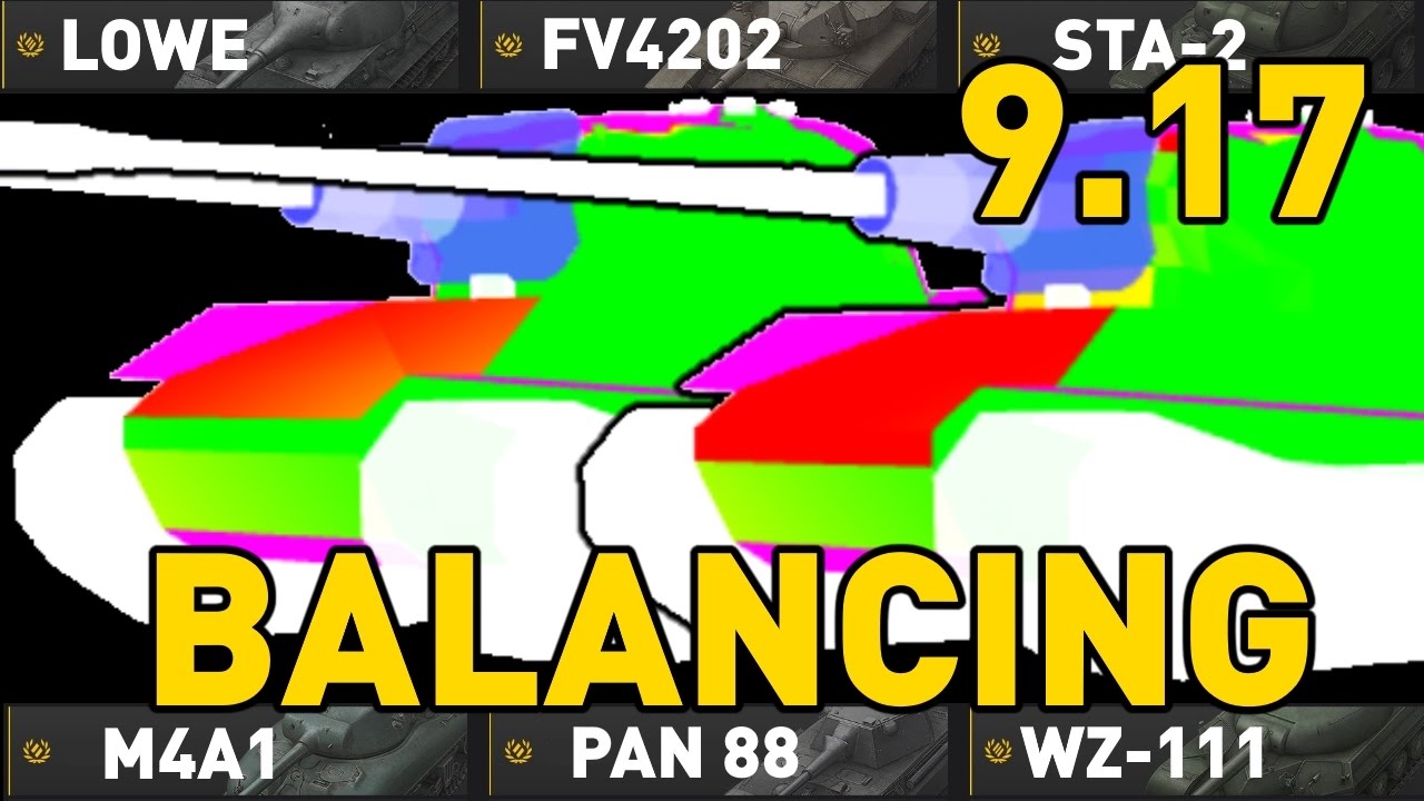 World of Tanks || 9.17 Premium Balance Changes - YouTube
