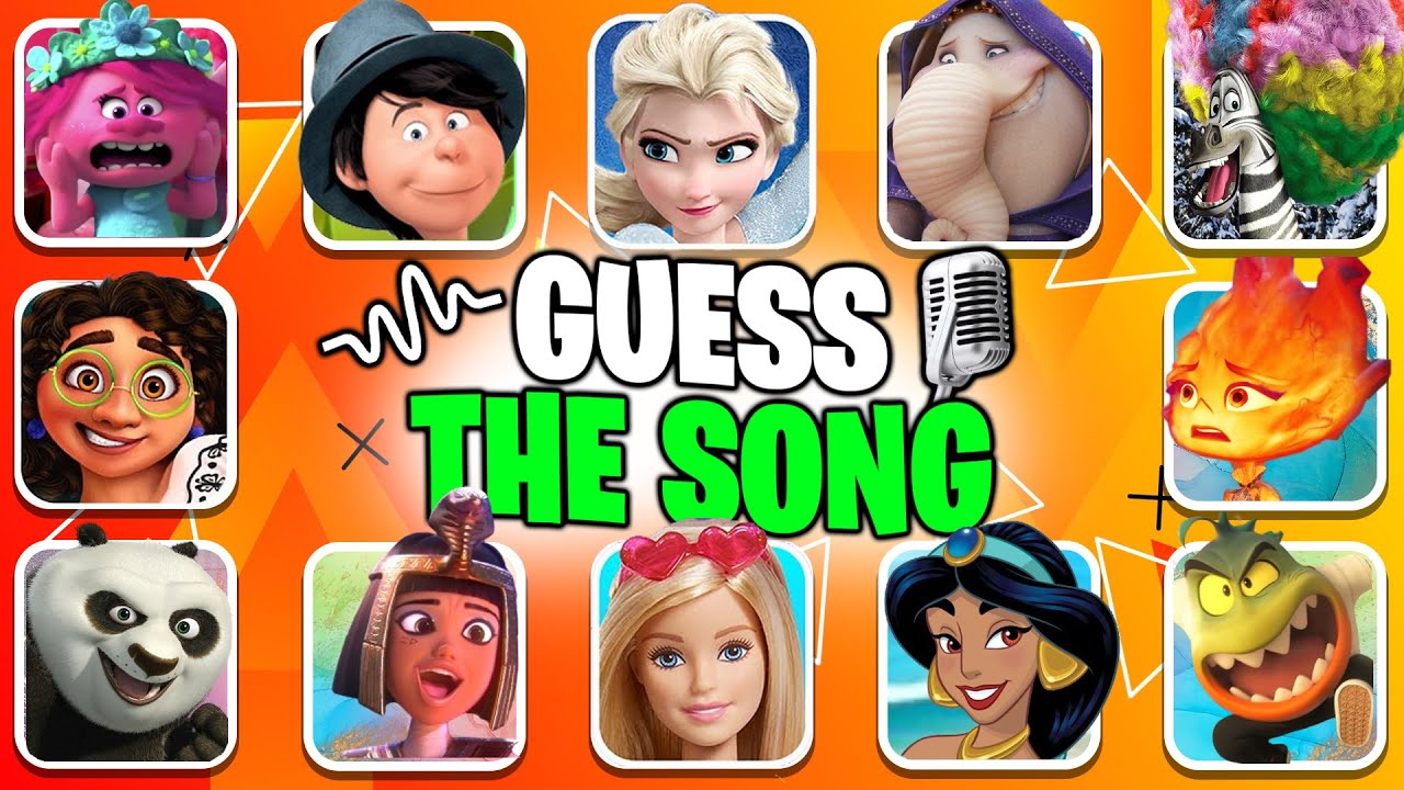 Guess The Disney Character by Voice🎤🎙️🎶 | DISNEY SONG QUIZ | Gwen Stacy ...
