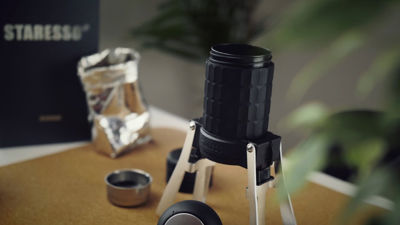 STARESSO Mirage | Portable Coffee Maker (Dual shots) - YouTube