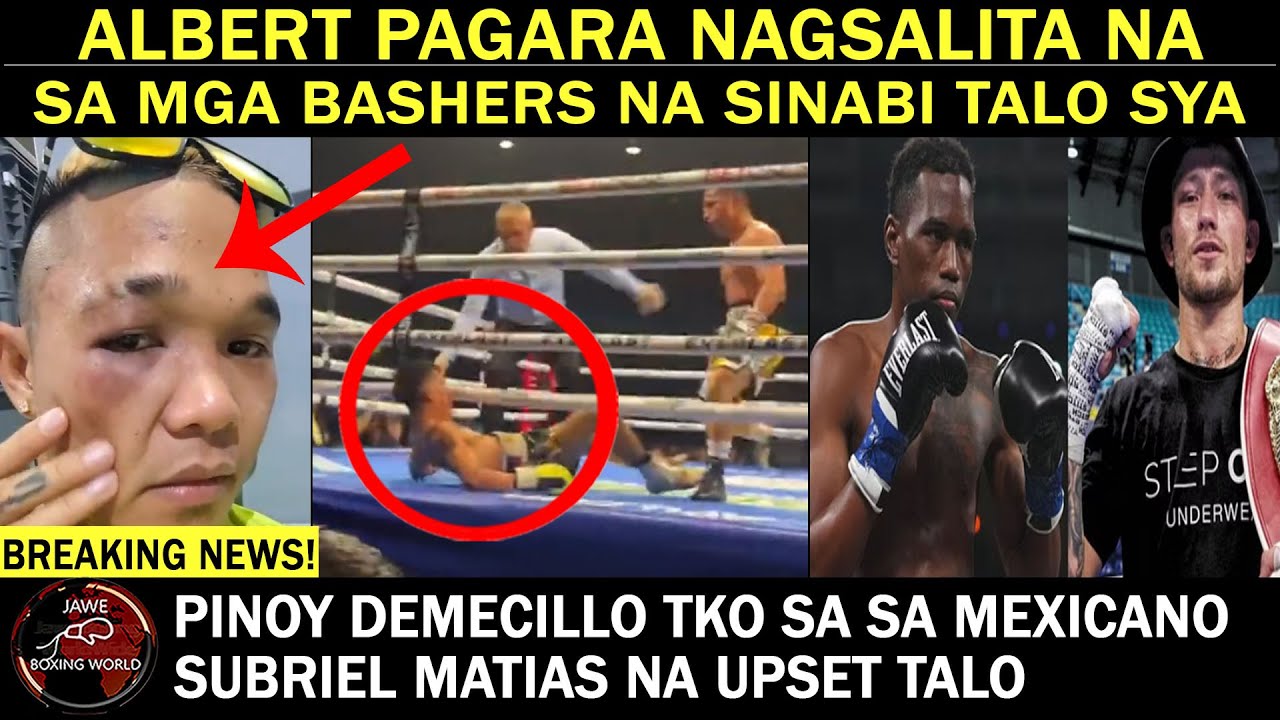Albert Pagara Nagsalita Na Sa Mga Bashers Sinabi Talo Sya,Pinoy ...