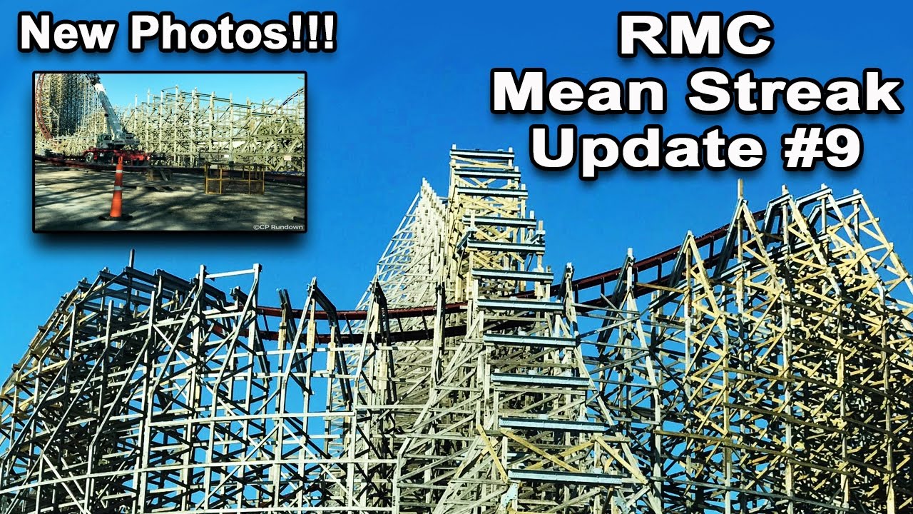 New Cedar Point RMC Mean Streak Update #9. The Second Inversion ...