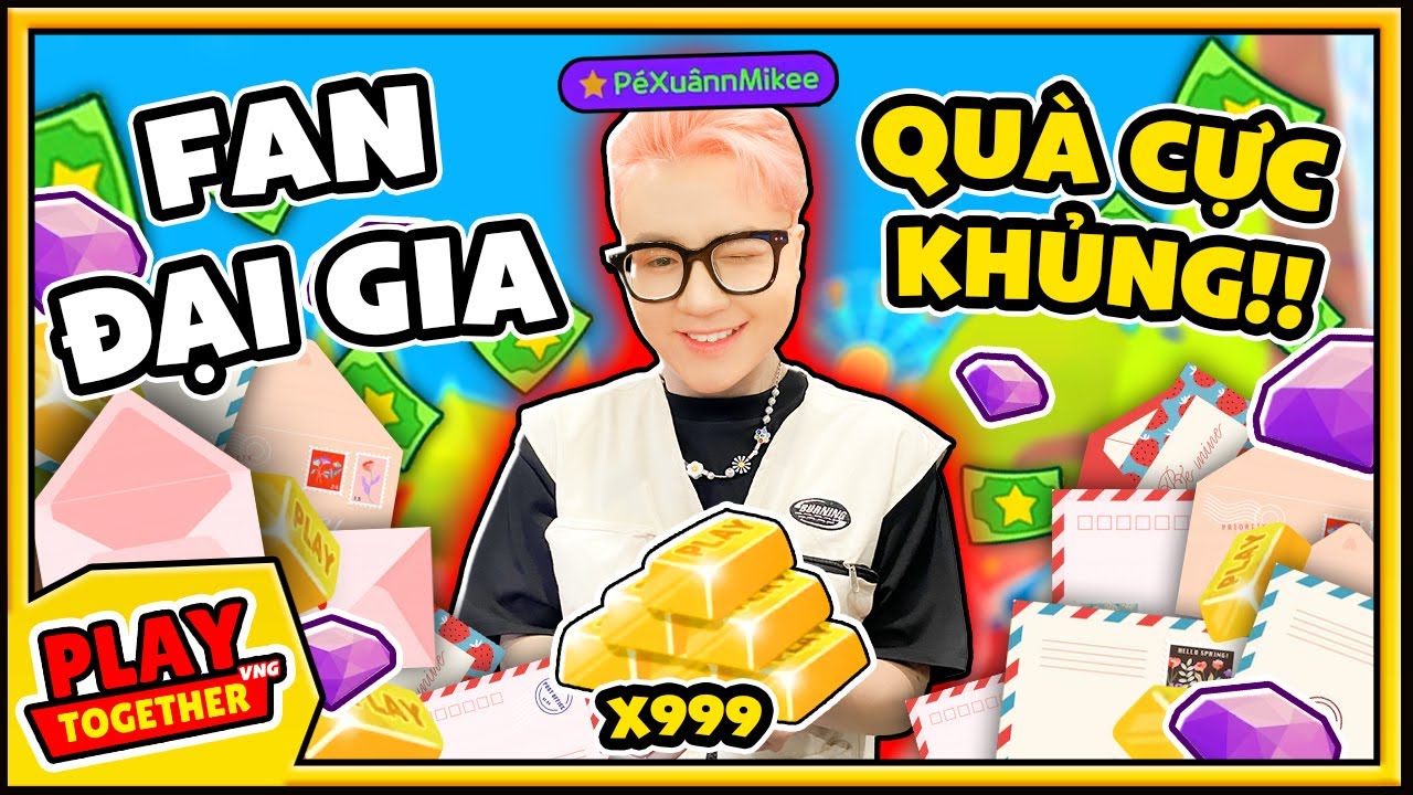 MIKE ĐEN HOẢNG HỐT ĐƯỢC FAN ĐẠI GIA TẶNG SIÊU THỎI VÀNG TRONG PLAY ...