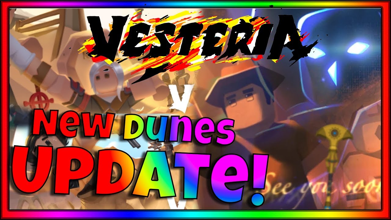 [New Code] Vesteria - Whispering Dunes Update! (Weapons, Mobs, Bosses ...