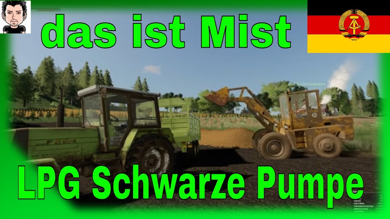 LS19 DDR Projekt Teil 107 LPG Schwarze Pumpe 1988 das Original ...