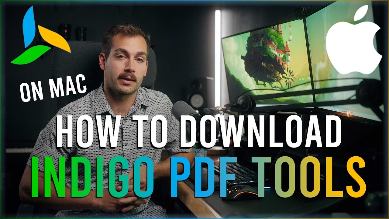 How to Download and Start Using Indigo PDF Tools on Mac - YouTube