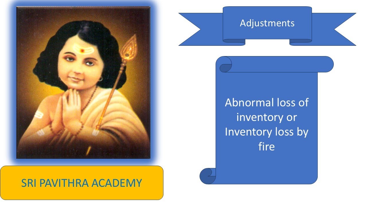 loss of inventory by fire or accident - YouTube