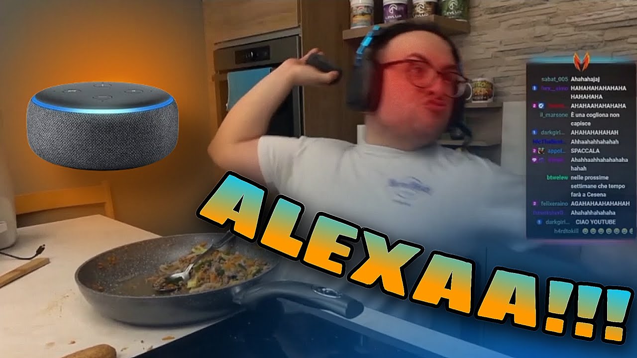 MatteoHS lancia Alexa!!! *divertente* - YouTube