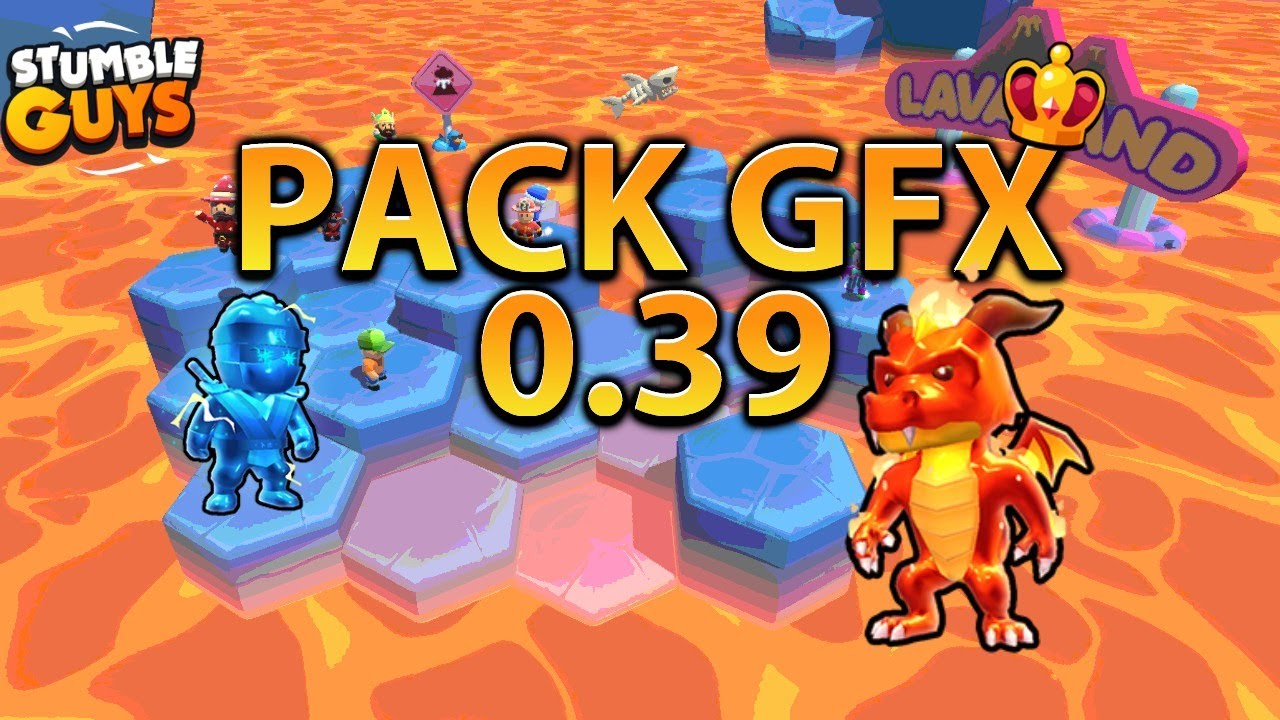 PACK GFX 0.39 STUMBLE GUYS - VARIANTES, SKINS, SKINS ESPECIAS E MUITO ...