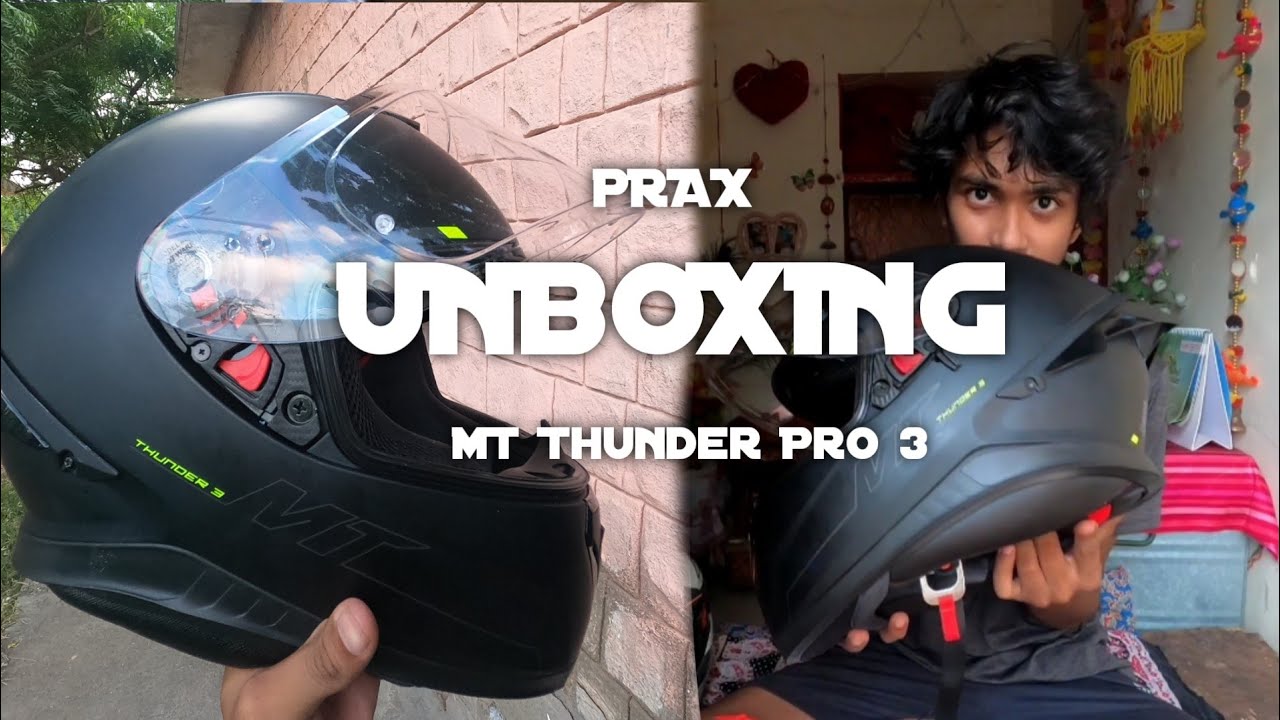 The MT Thunder 3 Pro Helmet is a GAME CHANGER - YouTube