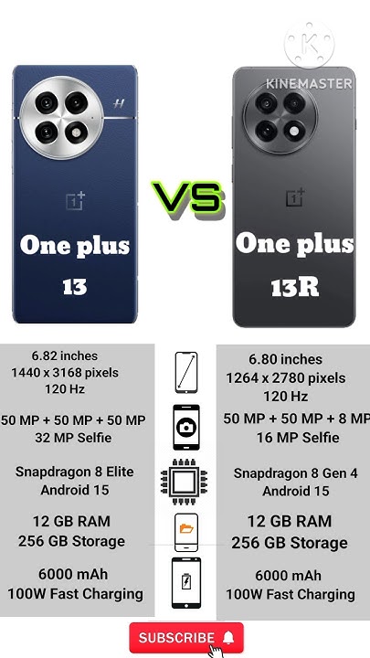 One Plus 13 Vs One Plus 13R #oneplus #oneplus13 #oneplus13r #mobilephone #smartphone - YouTube