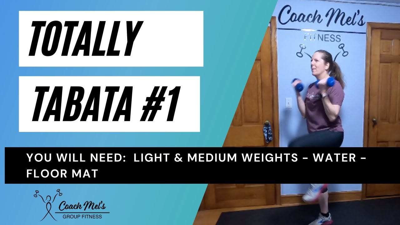 Full Body Tabata Workout - Totally Tabata with Coach Mel #1 - YouTube