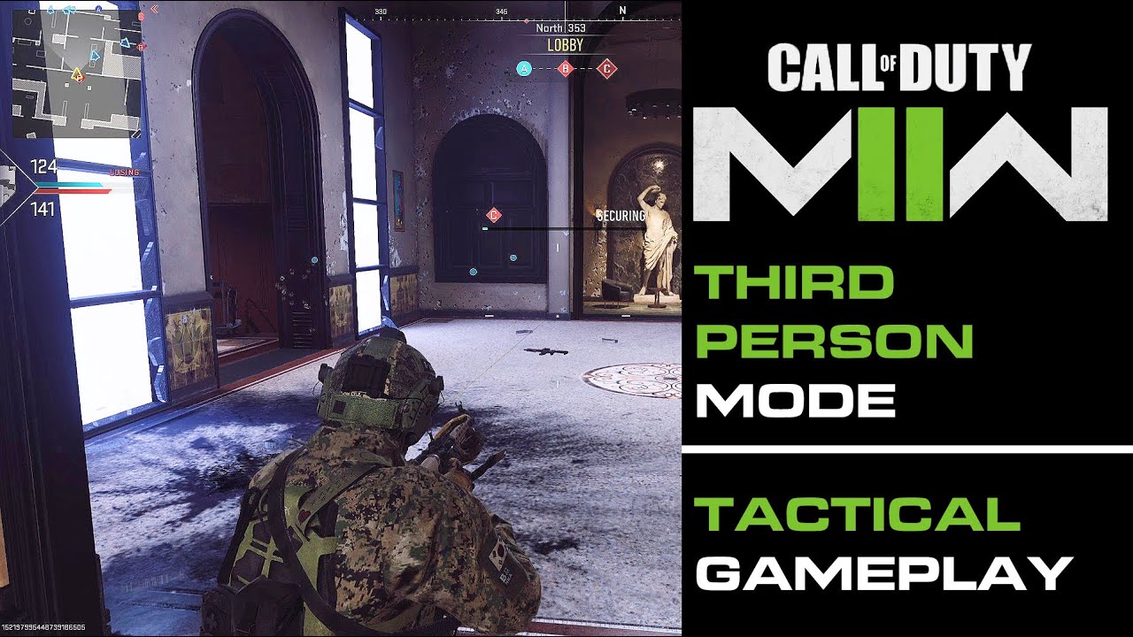 Third Person Mode - Tactical Gameplay - Call of Duty Modern Warfare 2 ...