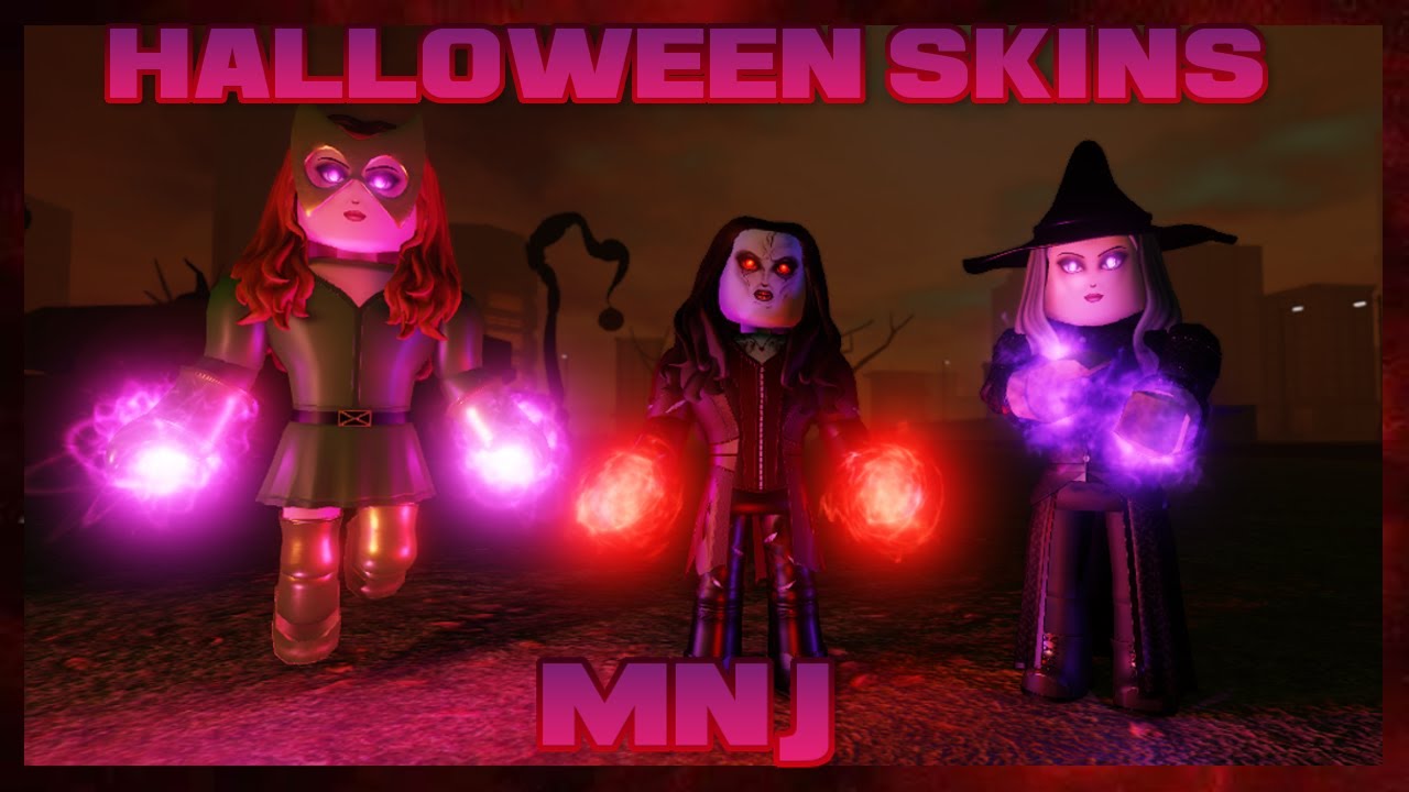 Marvel: New Journey Halloween Skins Reveal | ROBLOX - YouTube