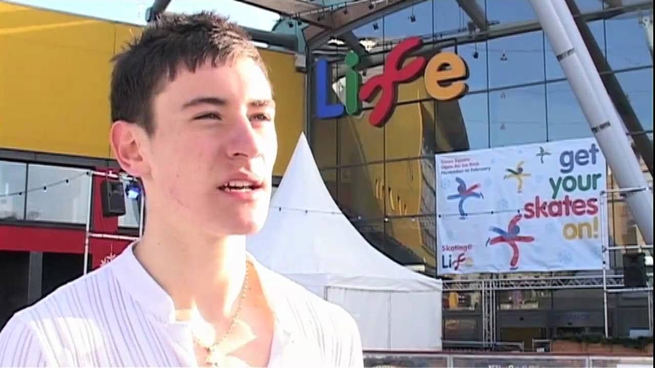 Matt Parr Opens Newcastle Centre for Life Ice Rink HD Version - YouTube