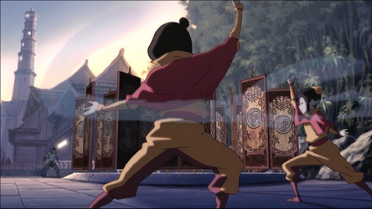 The Legend Of Korra - Air Bending Discussion - YouTube