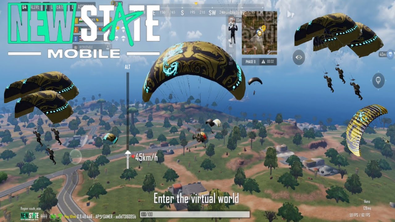 New state best gameplay😍 new state mobile// new state mobile gameplay ...