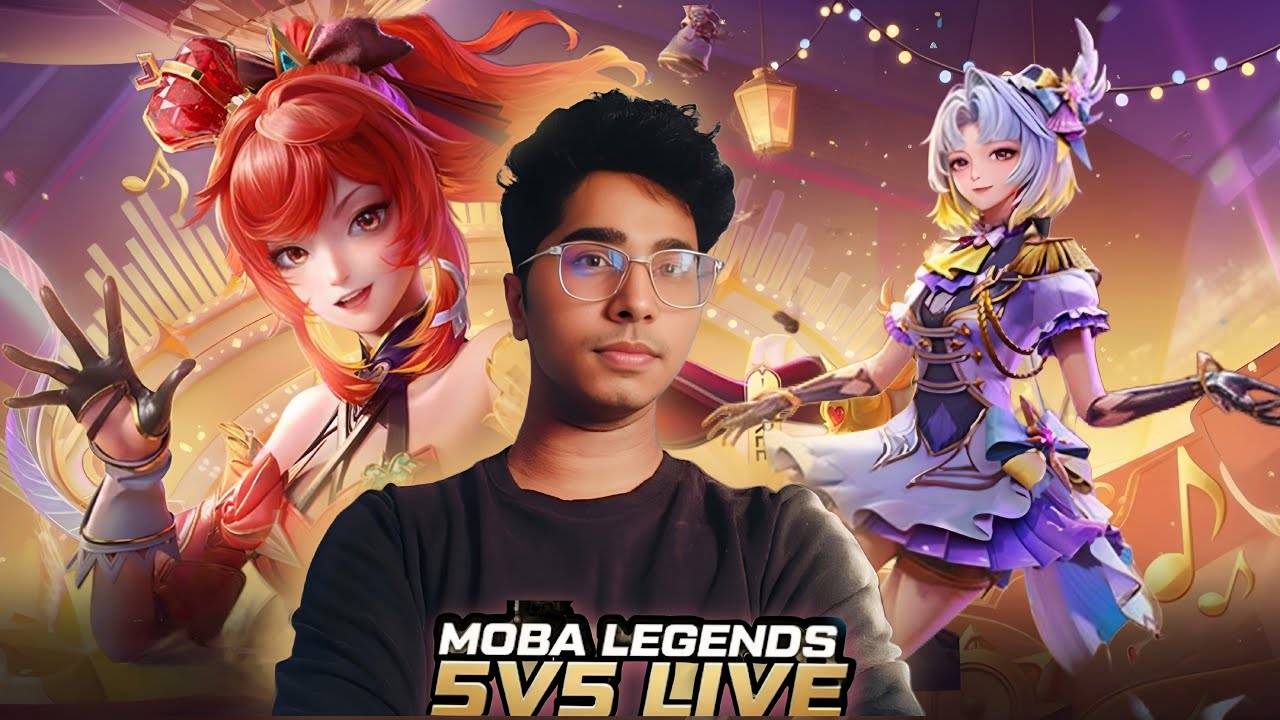 RANK PUSH TO MYTHIC | MOBA LEGENDS 5v5 | FunGroo IS LIVE 🛑 - YouTube