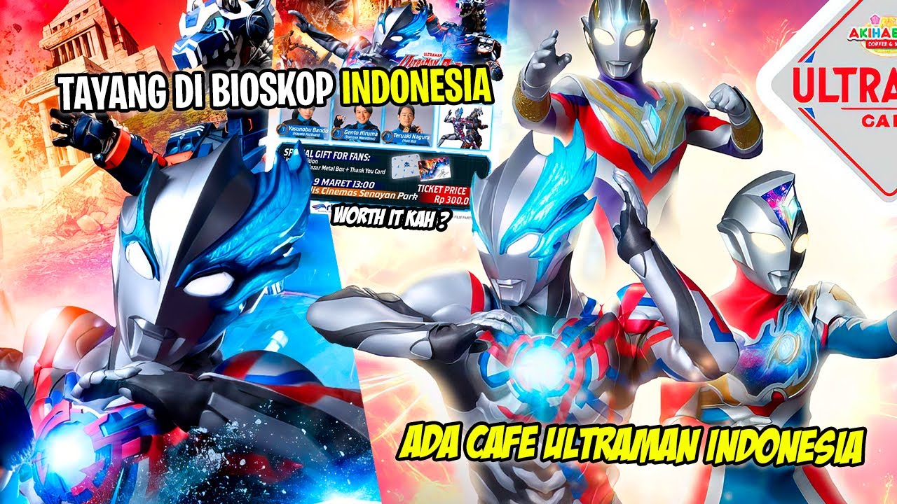 CAFE ULTRAMAN !! MOVIE BLAZAR TAYANG DI BIOSKOP INDONESIA !! - Bahas ...