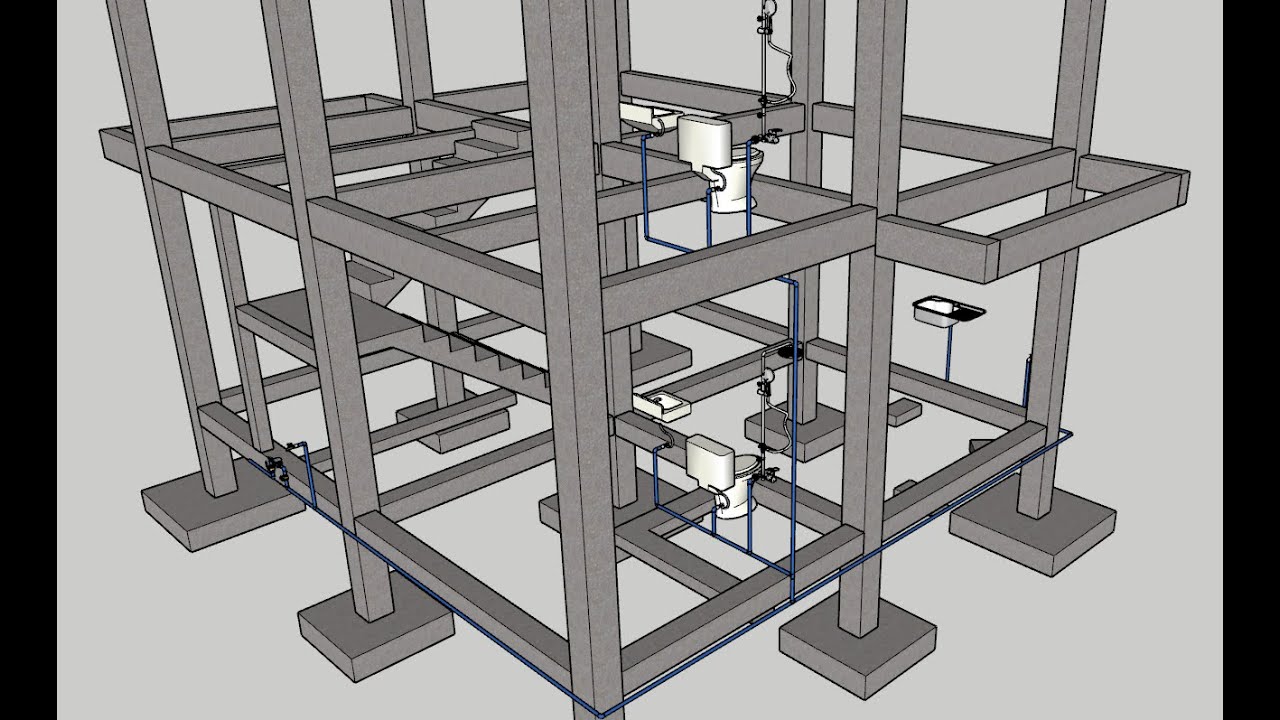 Part 16 (Plumbing Works Part 1 of 2) Estimate Tutorial of Two-Storey ...