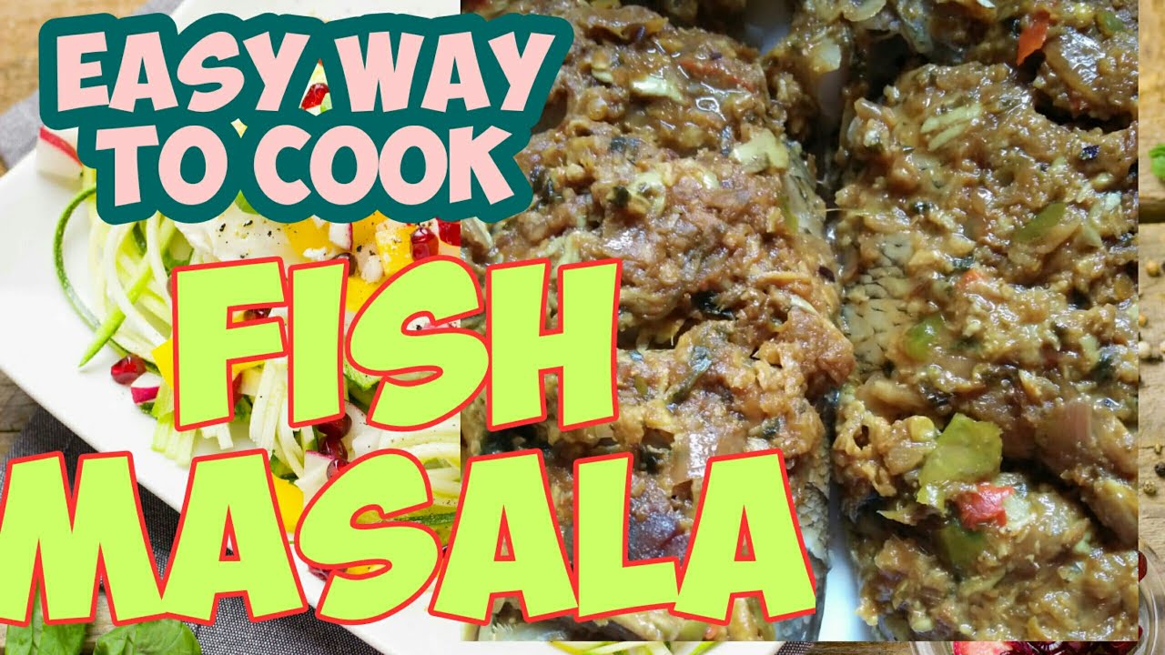 FISH MASALA... EASY SIMPLE RECIPE.. - YouTube