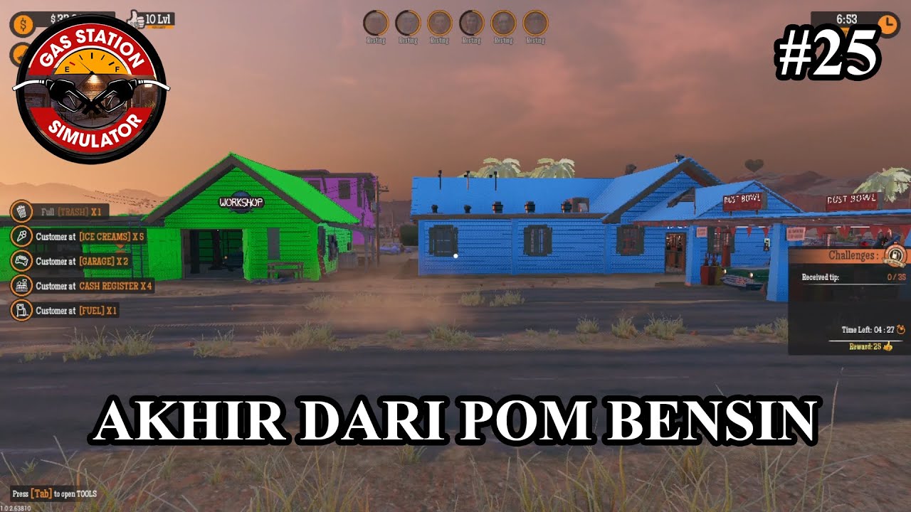 Akhirnya Selesai Pom Bensin Kita - Gas Station Simulator Indonesia Part END - YouTube