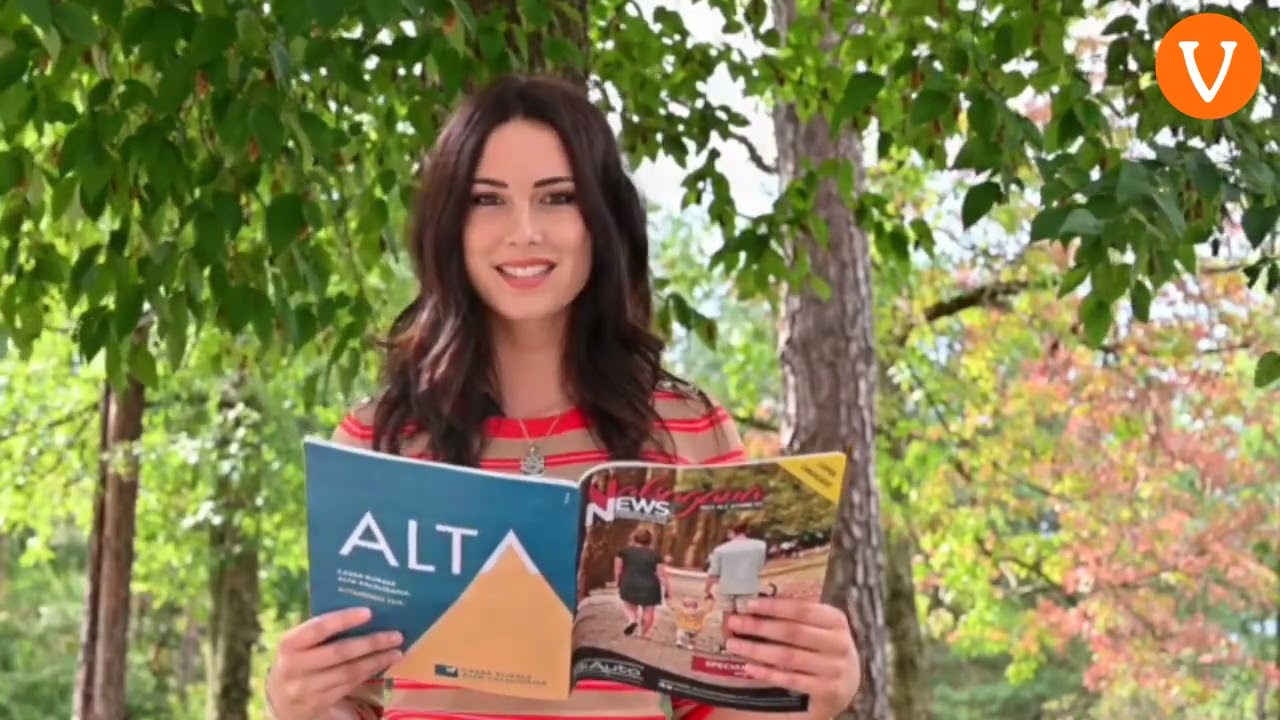 Eleonora Mezzanotte presenta il numero di settembre del mensile Valsugana News - YouTube