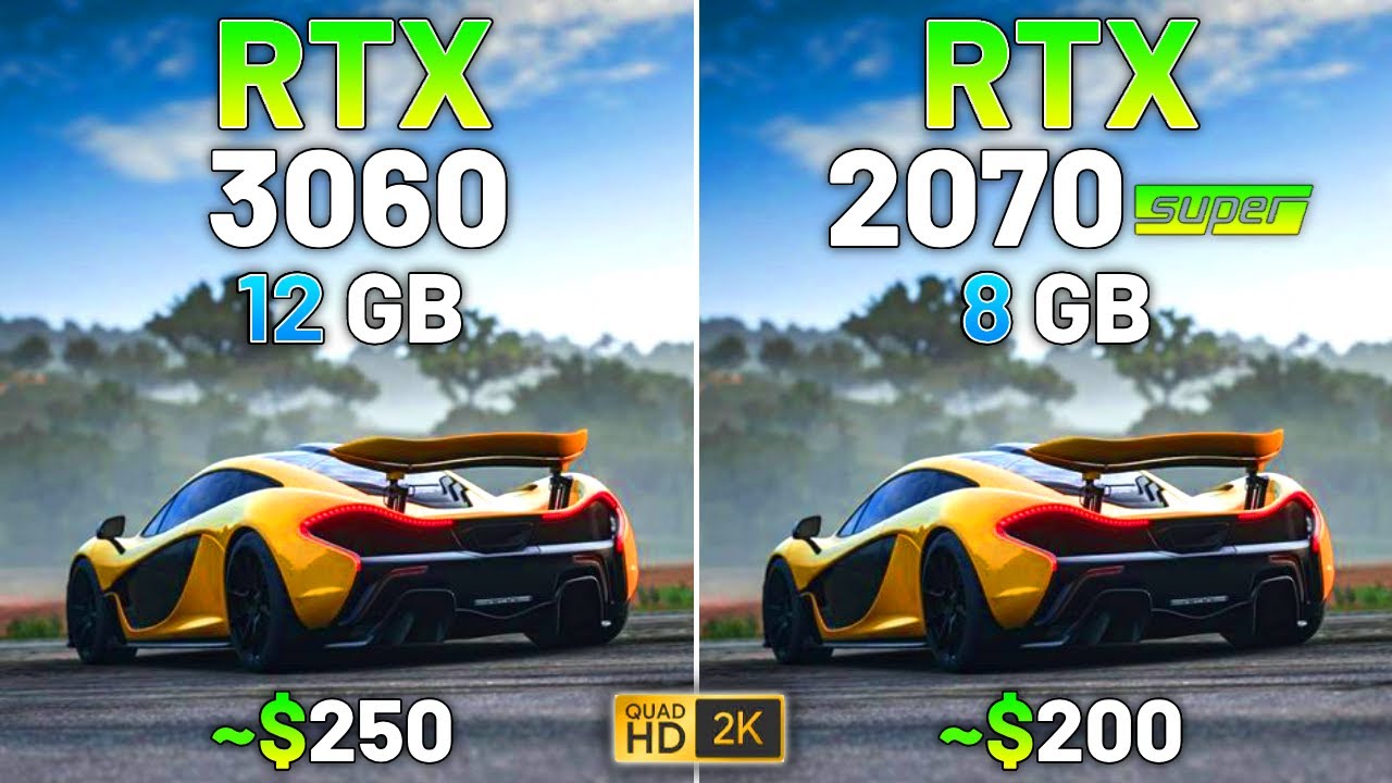 10 Games on RTX 3060 vs RTX 2070 SUPER in 2024 - 1440p - YouTube