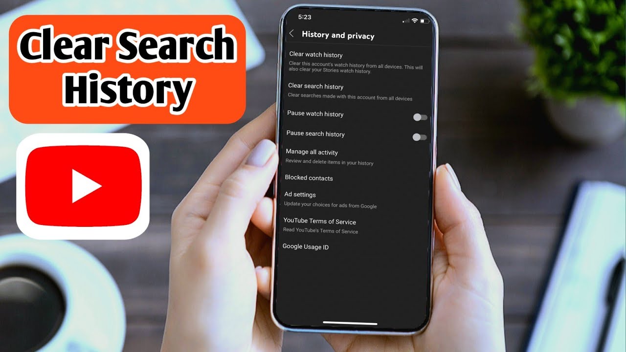 How To Delete YouTube Activity History | YouTube History Clear - YouTube