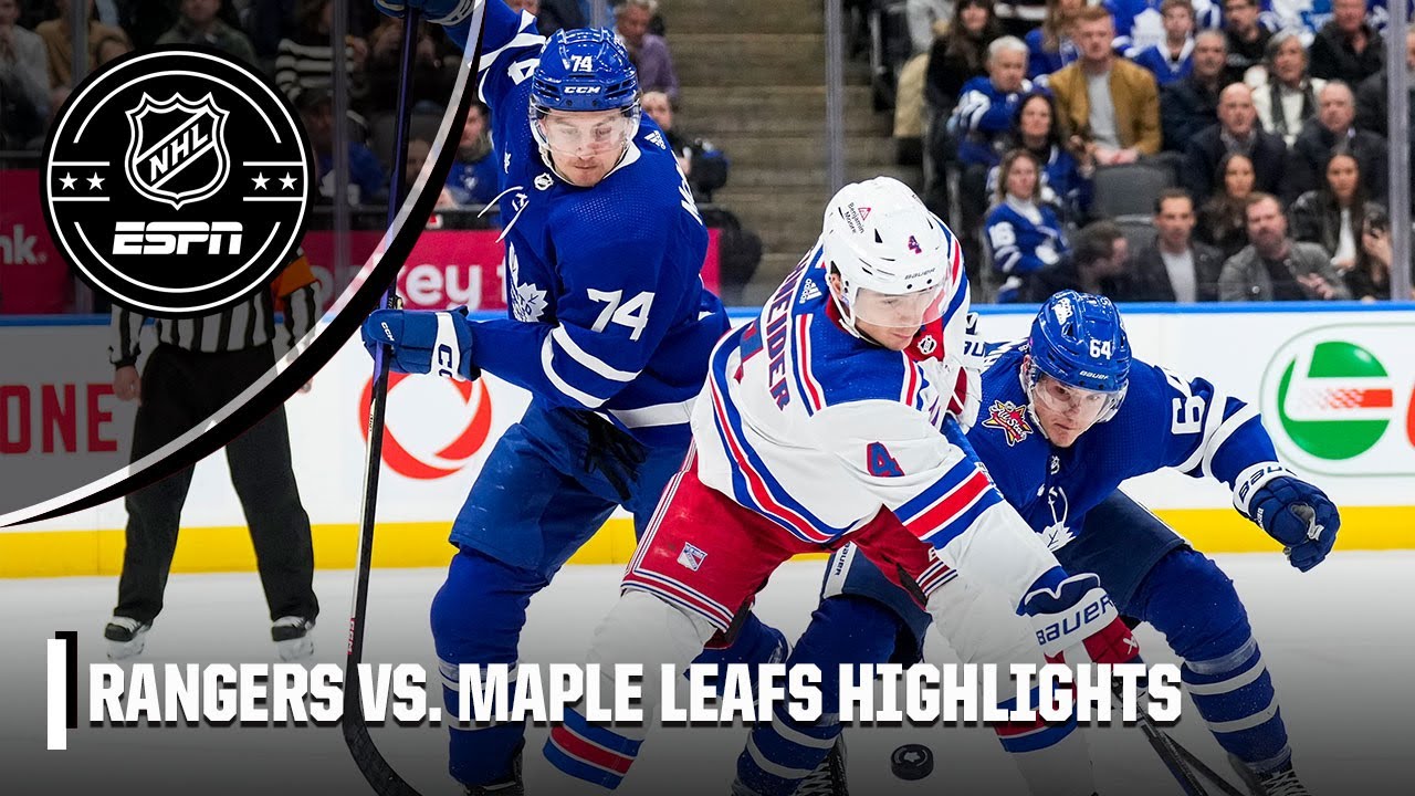 New York Rangers vs. Toronto Maple Leafs | Full Game Highlights - YouTube