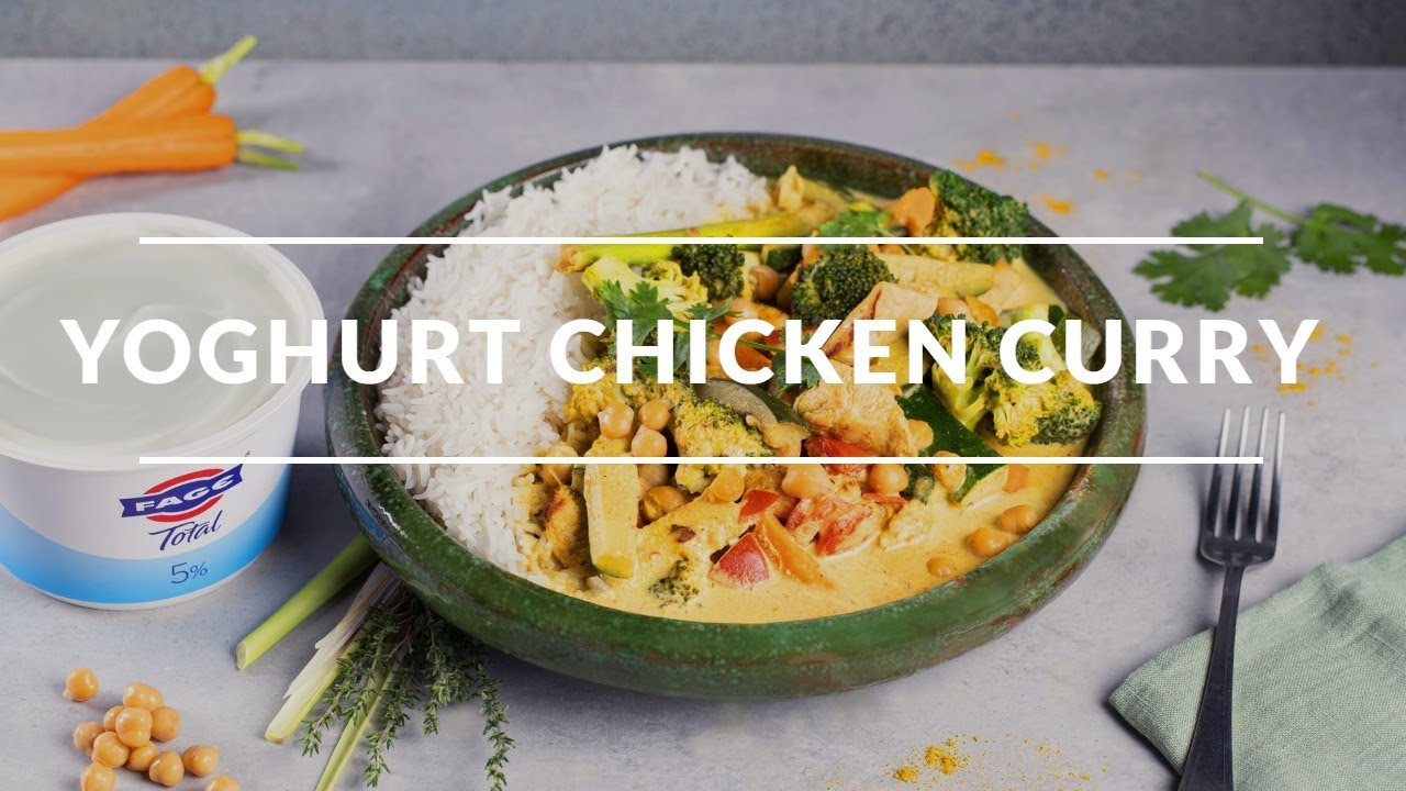 Yoghurt Chicken Curry Recipe - YouTube