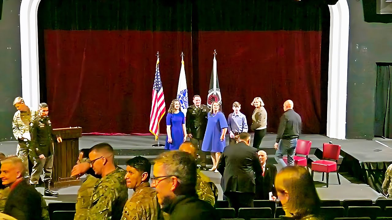 Watch Live: LTC John Moran Becomes COL in Epic Promotion Ceremony ...