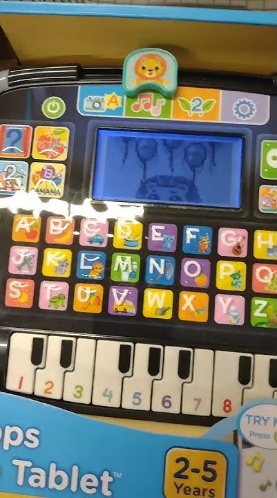 Vtech Little Apps Light-Up tablet from Walmart Similar to nikolas's Vtech tablet - YouTube