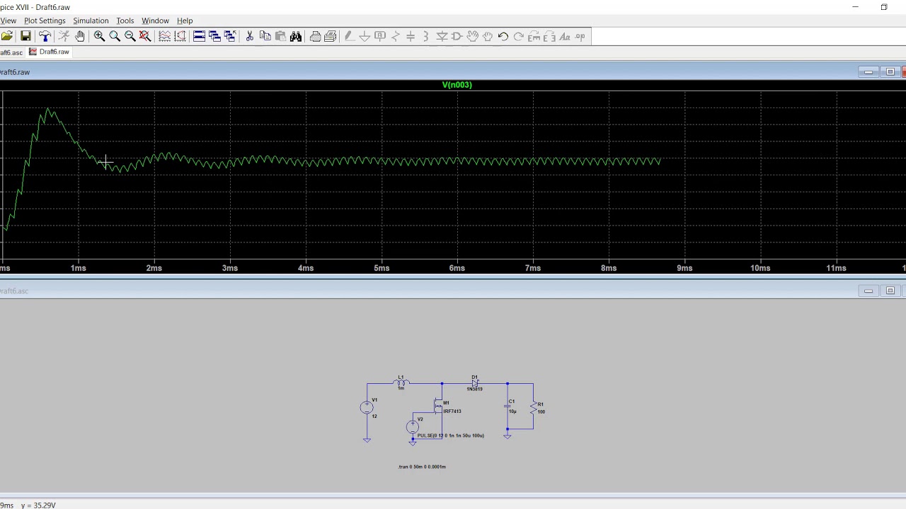 Boost Converter in LTspice - YouTube