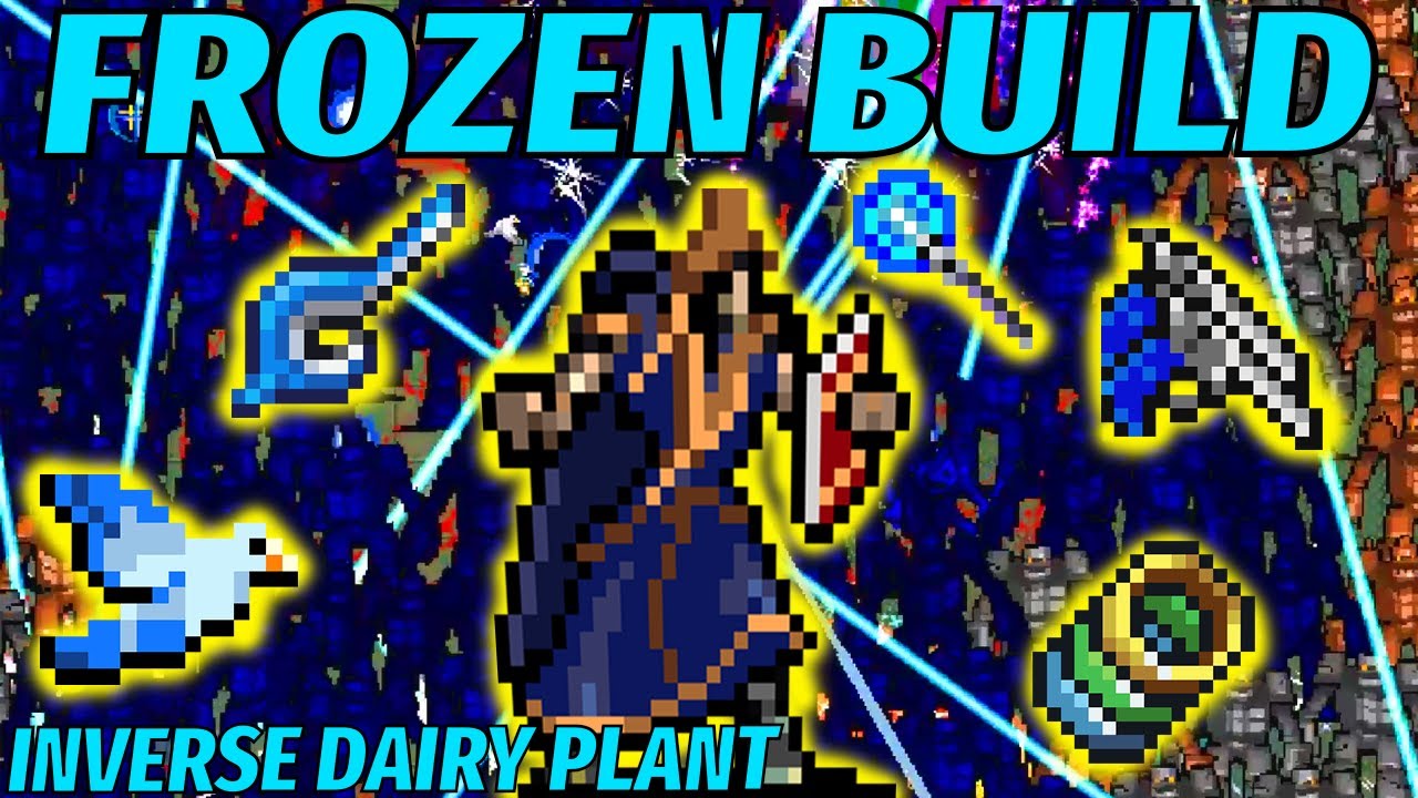 FREEZING Dairy Plant on the HARDEST DIFFICULTY! (Vampire Survivors ...