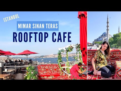 Istanbul: Grand Bazaar & Mimar Sinan Rooftop Terrace Cafe | Turkey Part 5