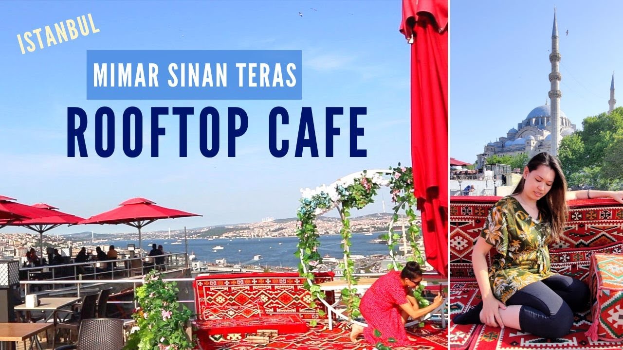 Istanbul: Grand Bazaar & Mimar Sinan Rooftop Terrace Cafe | Turkey Part ...