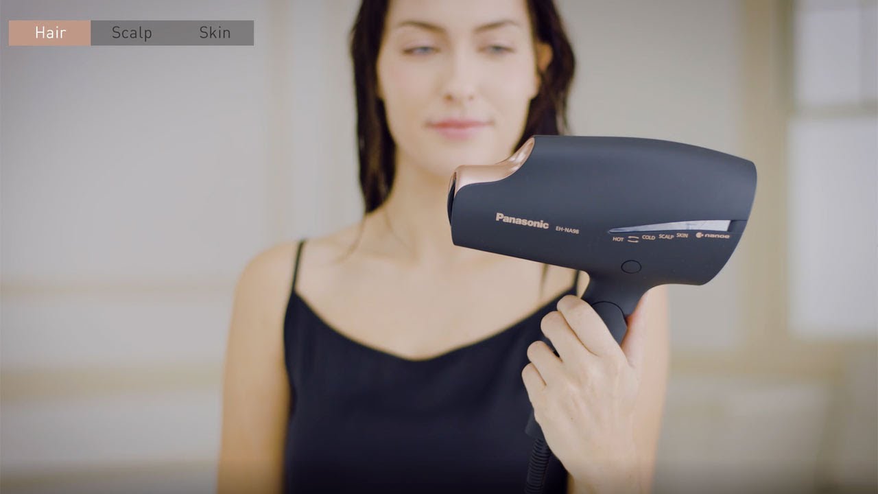 How to use Panasonic nanoe™ Advanced Hair Dryer | EH-NA98 - YouTube