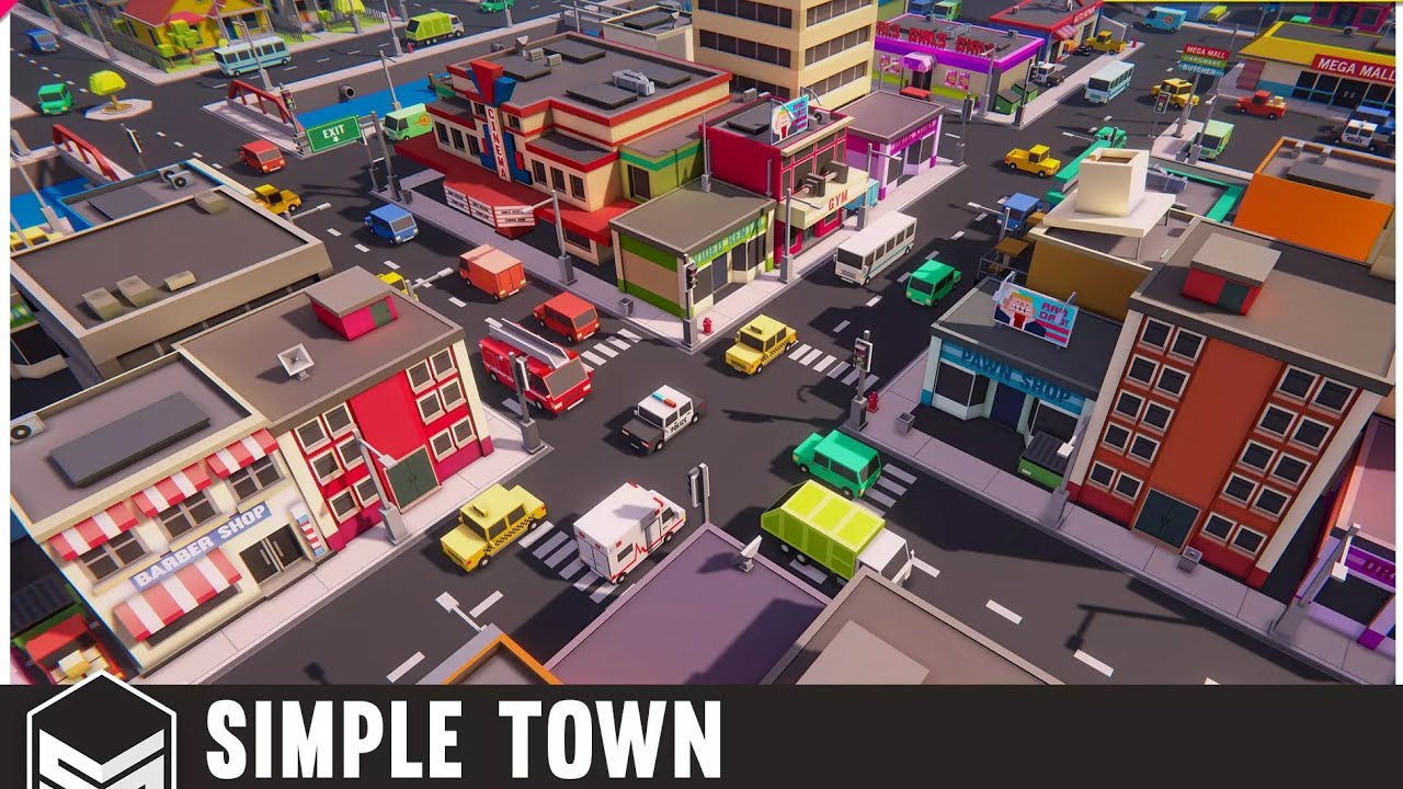 | Simple City - Assets | Simple Sandbox 2 | - YouTube