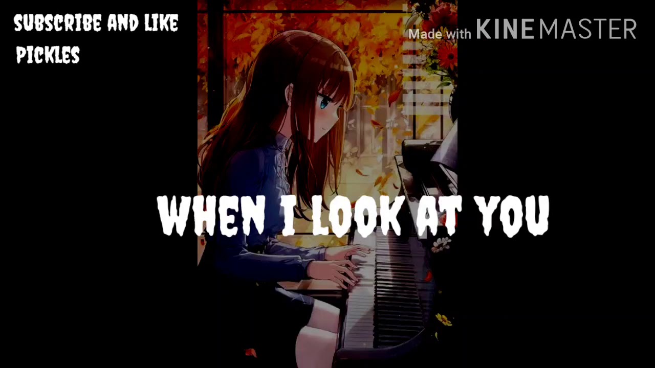 Miley Cyrus-when I look at you - YouTube